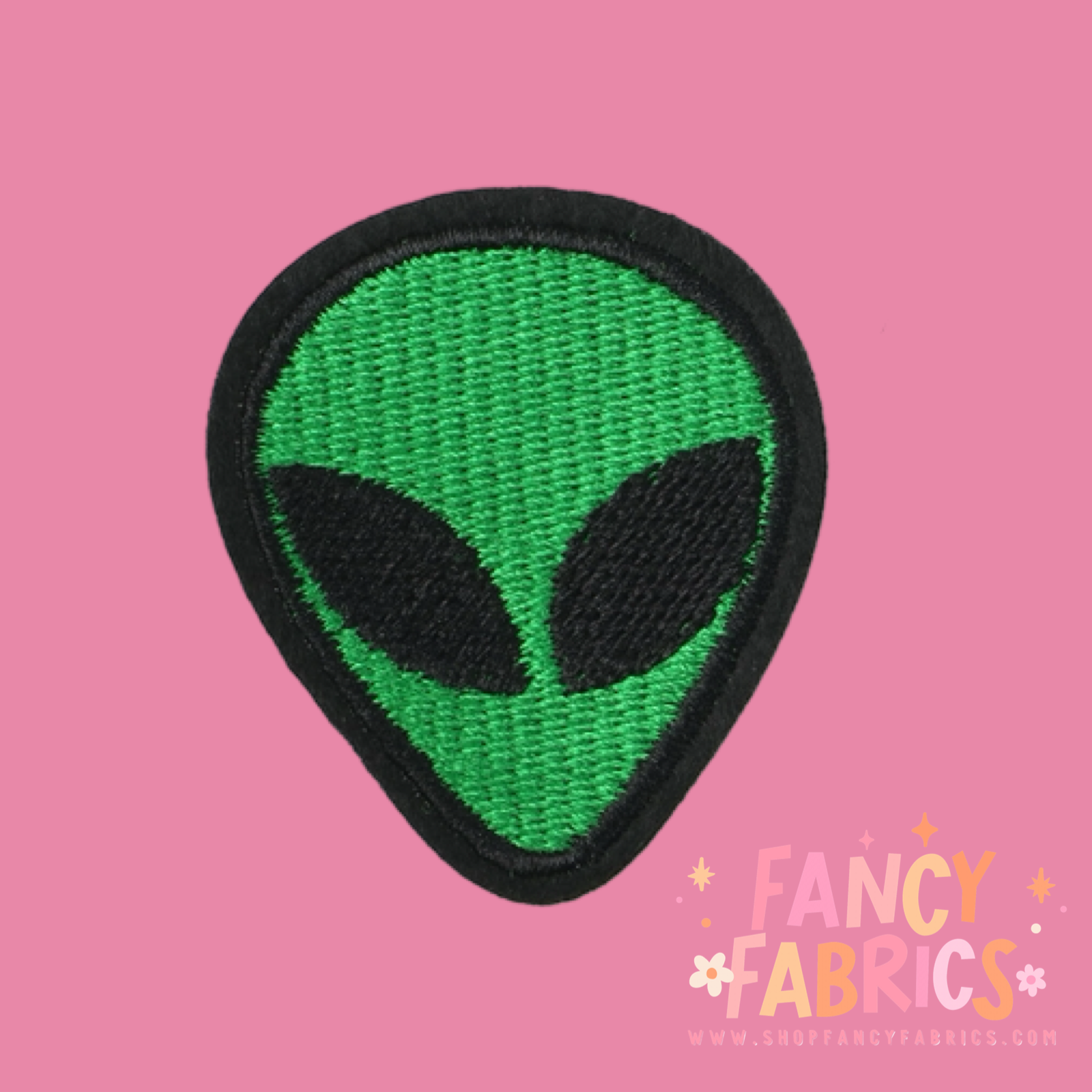 Alien | Iron On Patch – Fancy Fabrics