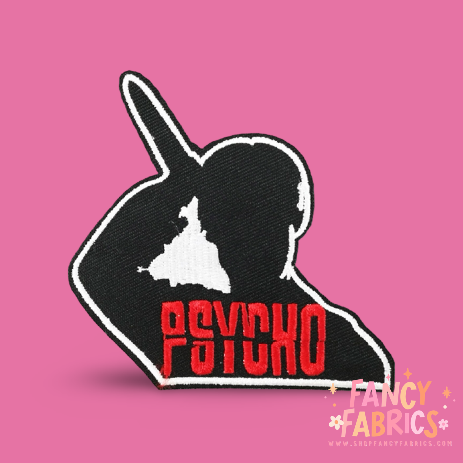 Psycho Killer | Iron On Patch – Fancy Fabrics