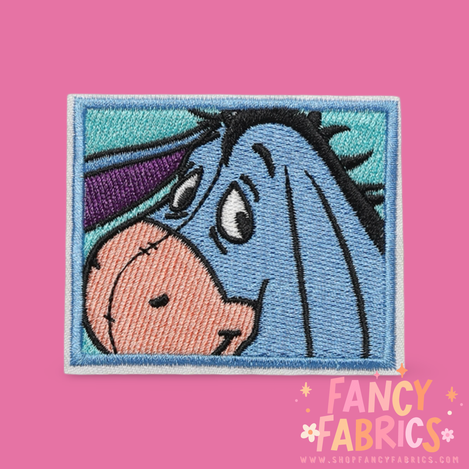 Eeyore | Iron On Patch – Fancy Fabrics