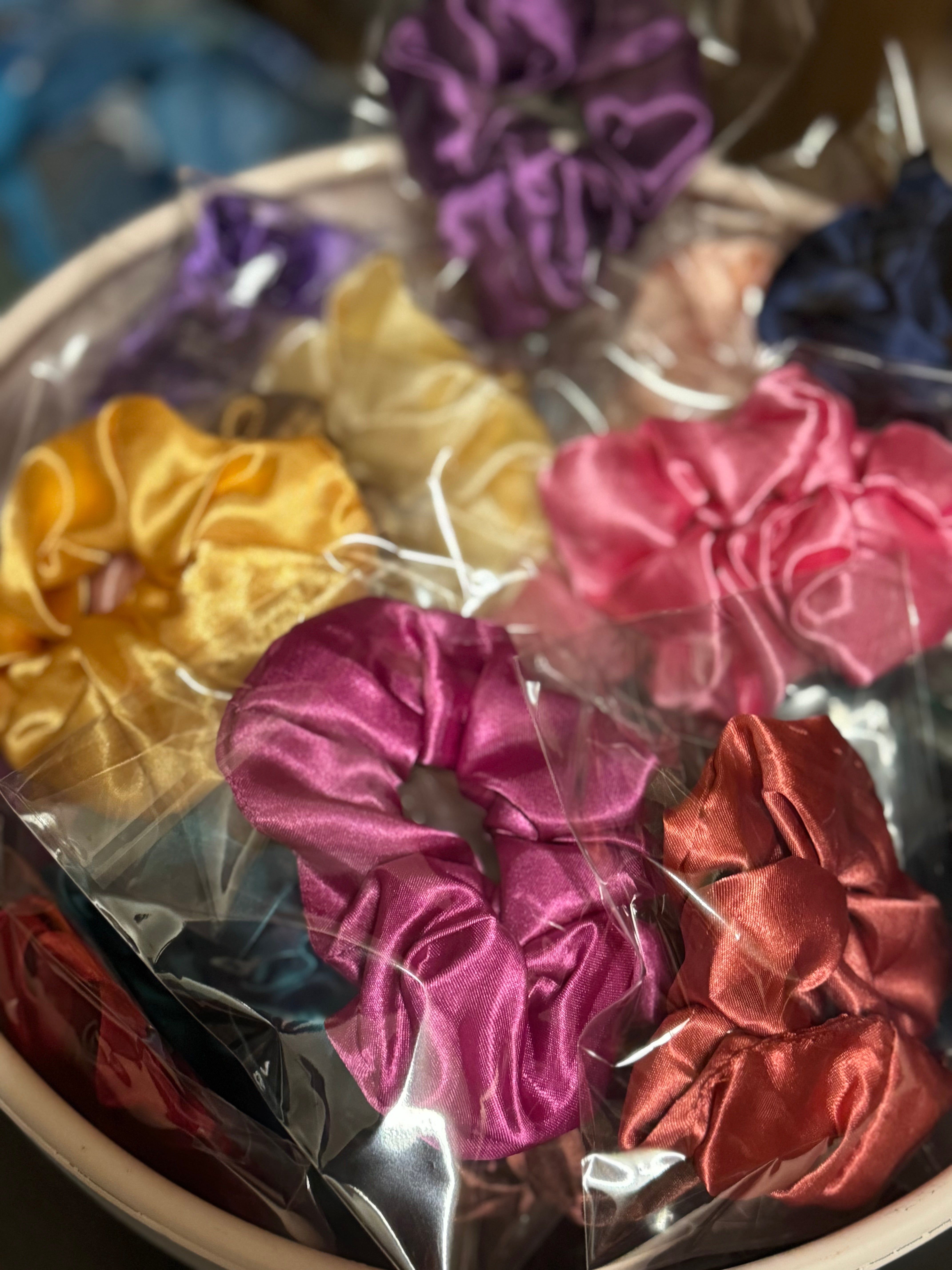Satin Scrunchies | Package Fillers – Fancy Fabrics