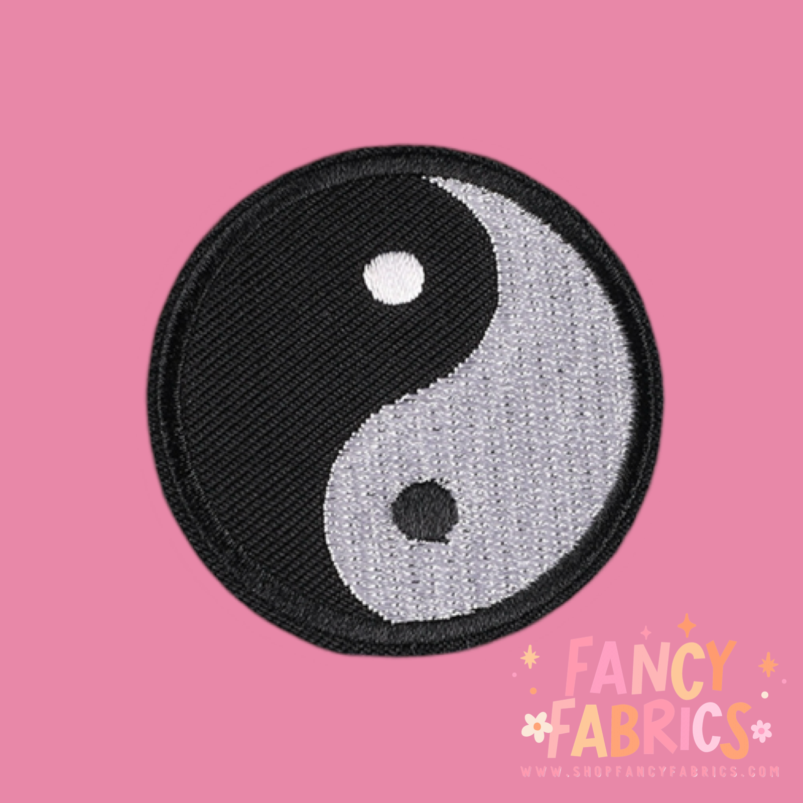 Yin Yang | Iron On Patch – Fancy Fabrics
