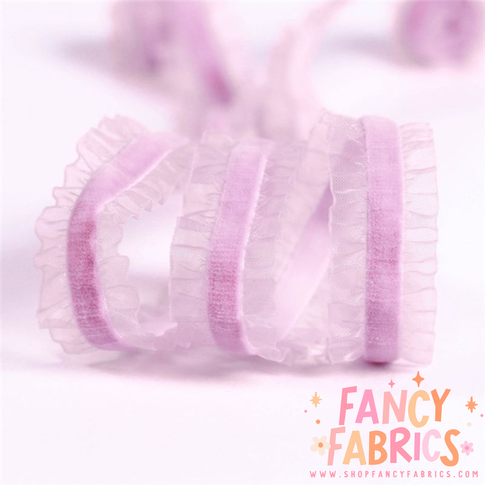 Lavender | Velvet Ruffle Trim – Fancy Fabrics