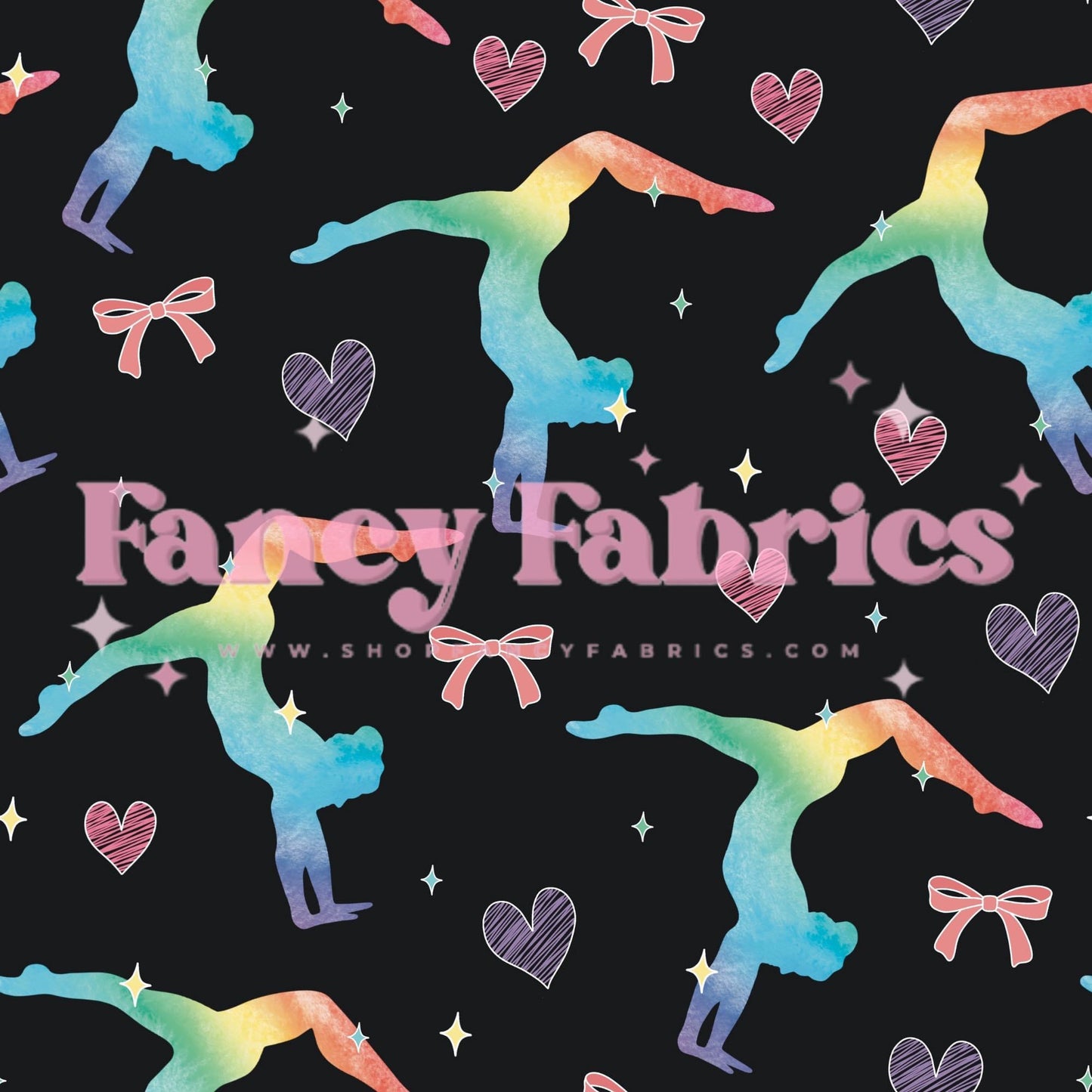 Lauren Liza Designs | Gymnastics | PREORDER | By The Yard – Fancy Fabrics
